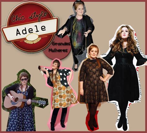 Moda Plus O Estilo De Adele Grandes Mulheres