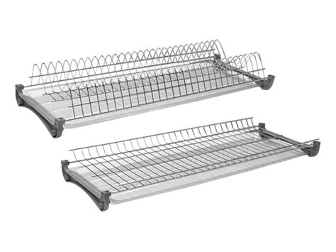 ᐉ Посудосушка Т3 фасад 500 F нержавіюча сталь 2 полиці 2 піддони та 4 кріплення • Краща ціна