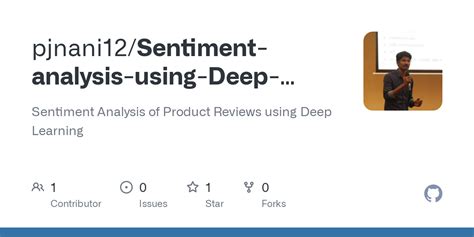GitHub Pjnani Sentiment Analysis Using Deep Learning Sentiment Analysis Of Product Reviews
