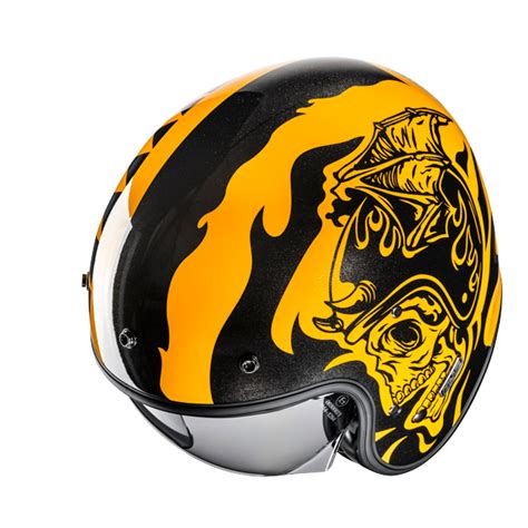 V31 Flame Open Face Motorcycle Helmet Hjc Helmets Europe