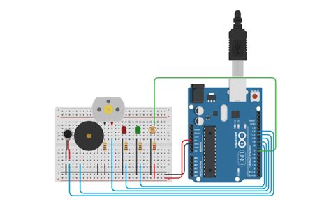 Circuit Design Drowsiness Detection Alert System With Buzzer And