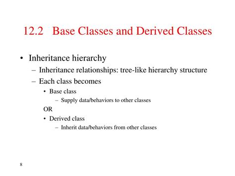 Ppt Chapter 12 Object Oriented Programming Inheritance Powerpoint Presentation Id5793919