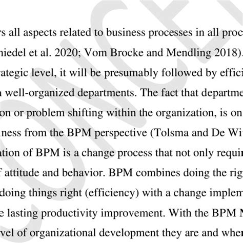 BPM Cycle Overview Of Elements Business Process Management Download Scientific Diagram