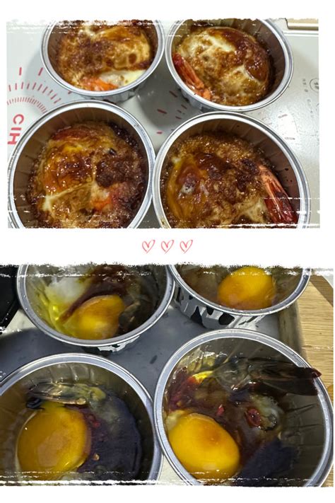 【家里有空气炸锅的给我做！好吃好玩的虾扯蛋图片】长肉的喵下厨房