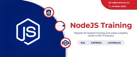 Best NodeJS Training In Chandigarh Mohali BootesNull