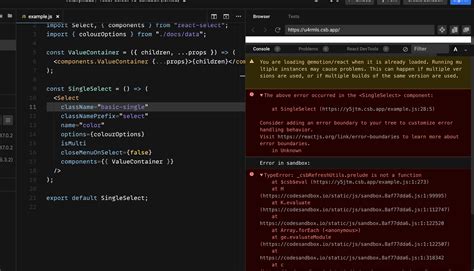 Closemenuonselect Doesnt Work · Issue 5192 · Jedwatsonreact Select