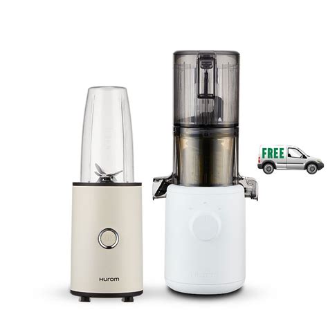 Hurom 310 Lassú Prés And Power Blender Csomag Topjuicers