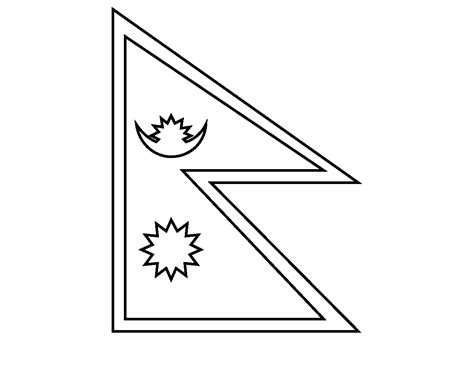 Nepal Flag Printable At Beverly Marone Blog