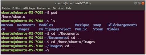 Utiliser Le Terminal De Commandes Sous Ubuntu