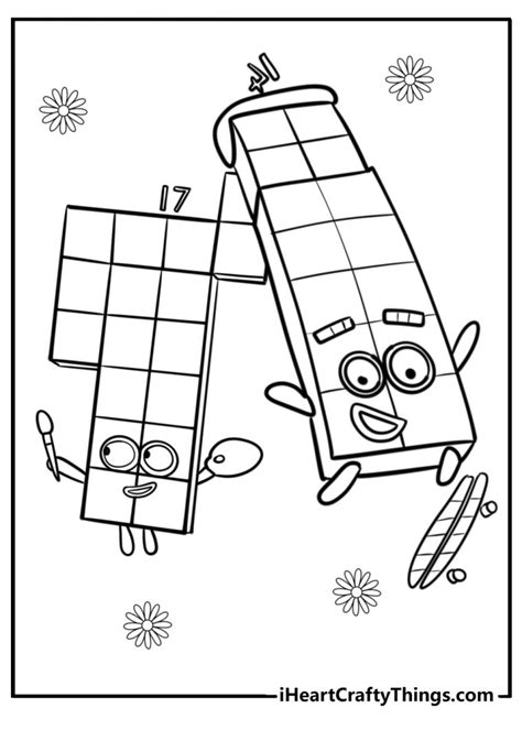 37 New Numberblocks Coloring Pages 100 Free To Print