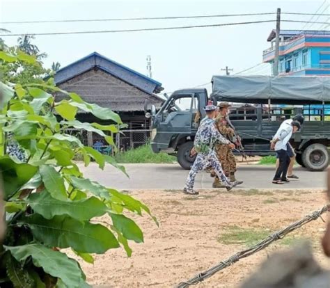 More Than 40 Thayetchaung Residents Arrested As Human Shields Myanmar