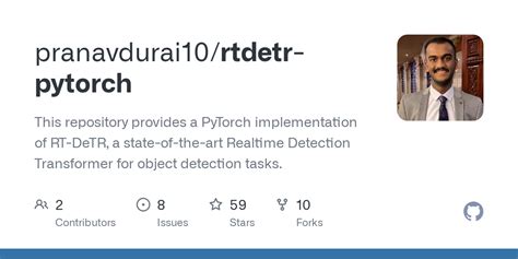 Github Pranavdurai10rtdetr Pytorch This Repository Provides A