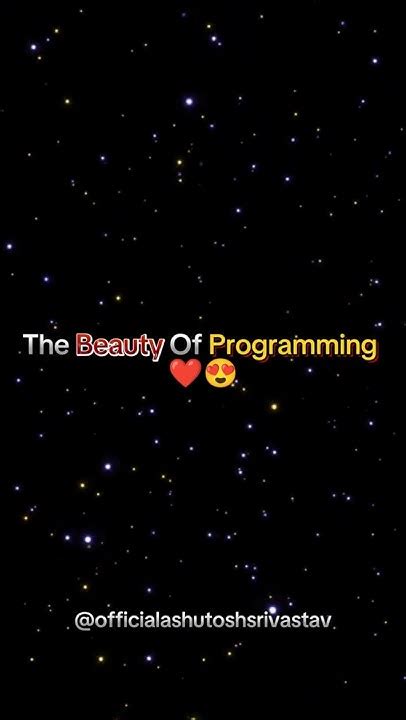 The Beauty Of Programming Trending Youtube