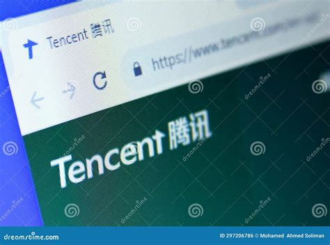 Tencent Holdings Company Logo Editorial Photo Image Of Subsidiaries