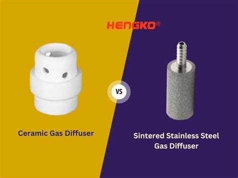 Why Replace Ceramic Gas Diffusers By Sintered Stainless Steel
