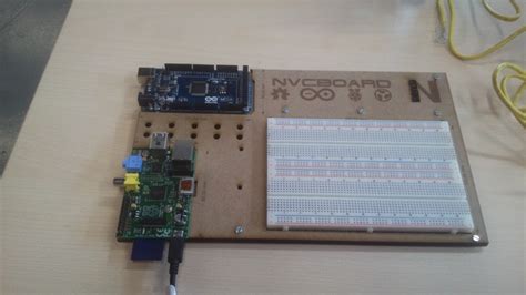 Tabla De Pruebas Arduino Rasp Nvcboard Drouiz