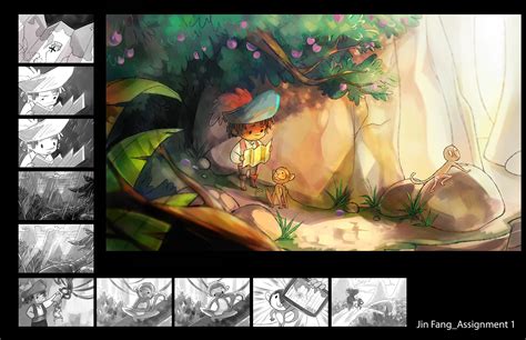 Visual Development On Behance