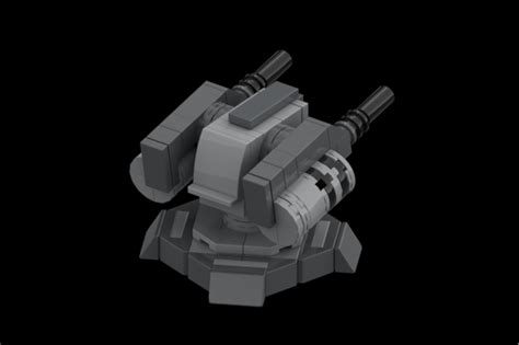 Lego Moc Tower Defense Simulator Xr 200 Turret By Rekt