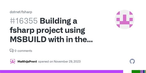 building a fsharp project using msbuild with in the projectlevel the warninglevel set to 5 will