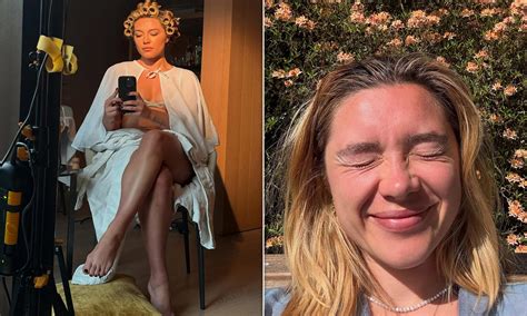 Florence Pugh Shows Off Incredible Figure In Golden Hour Selfie In New