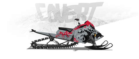 Polaris Snowmobile Wraps Leif Alvarsson Art