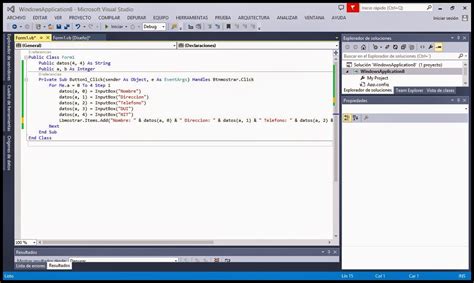 ricon de la diversión programa en visual basic que el usuario ingrese nombre dirección