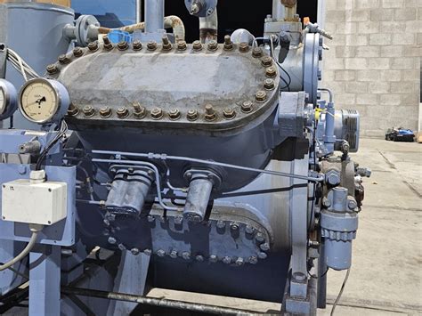 Used Grasso 4210 Reciprocating Compressor Unit On Nh3 Ammonia Hos Bv