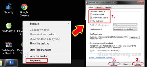 Cara Mengubah Tampilan Taskbar Windows Sangat Mudah