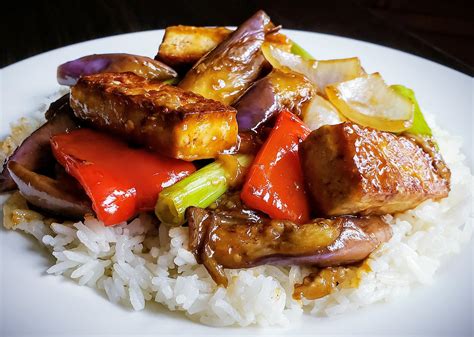 Panda Express Spicy Eggplant And Tofu