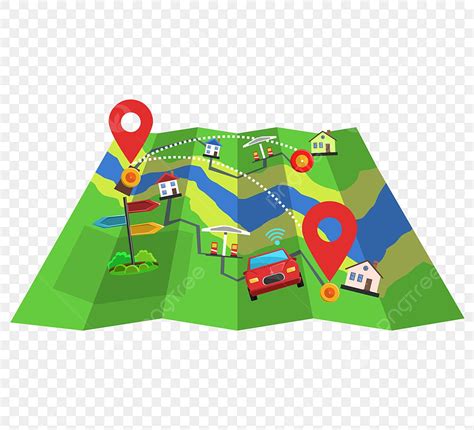 Rute Perjalanan Liburan Perjalanan Liburan Rute Stroke Png Dan