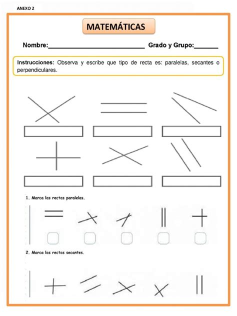 Tipos De Rectas Pdf