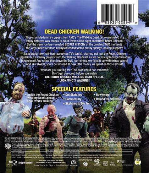 Robot Chicken Walking Dead Special Trivia Blu Ray Details