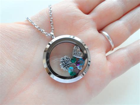 Floating Locket Necklace