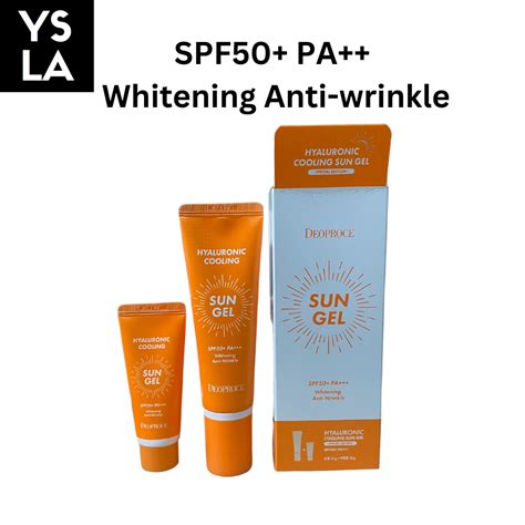 Deoproce Hyaluronic Cooling Sun Gel Set (50ml + 20ml) – Ysla Freediver Shop