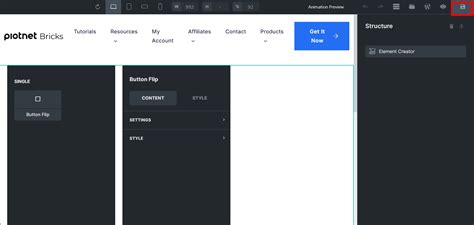 How To Create 3d Flip Button With Wordpress Bricks Builder Piotnet Bricks