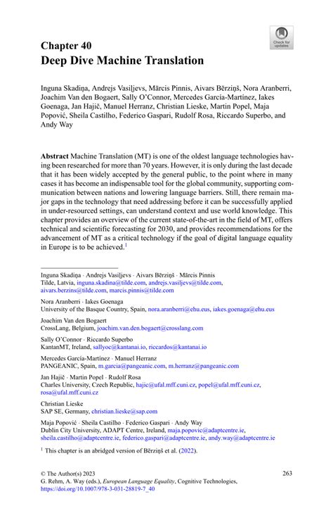 pdf deep dive machine translation