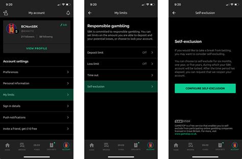 How To Self Exclude Sbk Help Centre