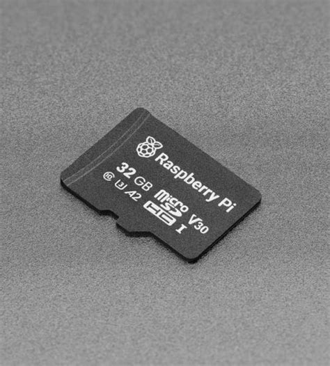 Official Raspberry Pi A2 Class Microsd Card 32gb Blank