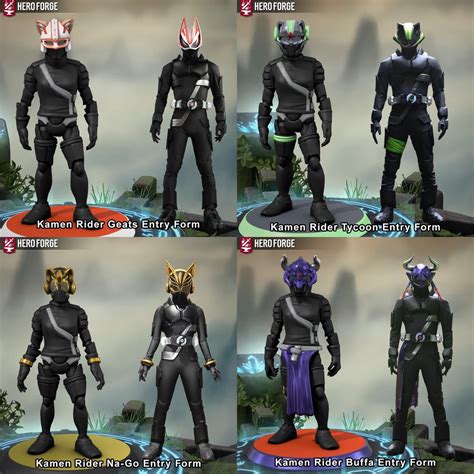 Characters And Forms From Kamen Rider Geats Rheroforgeminis