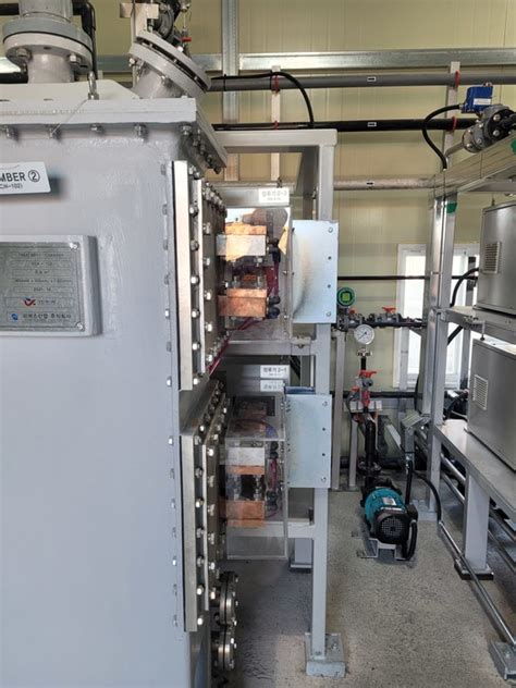 수처리 방식의 대세 모듈형 전기분해 시스템