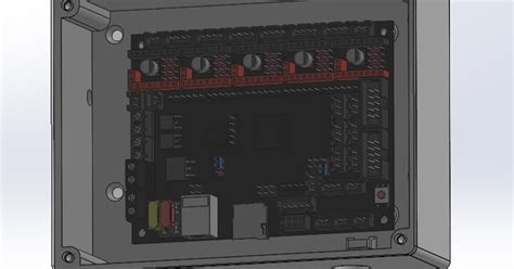 Mpcnc Control Board Enclosure For Skr V1 4 Turbo By Bshin100 Download Free Stl Model