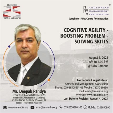 Deepak Pandya On Linkedin Please Register For One Of The Most Life