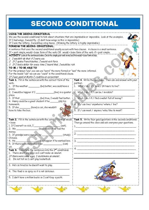 Conditional Clauses Speaking Activities For Esl Weddingpag