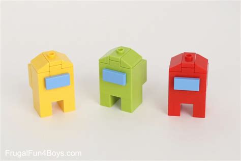 Among Us LEGO Building Challenge Frugal Fun For Babes And Girls