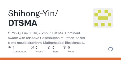 Github Shihong Yindtsma S Yin Q Luo Y Du Y Zhou Dtsma