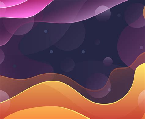 Fluid Waves Gradient Background Vector Art And Graphics