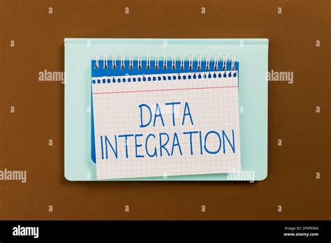 Inspiration Showing Sign Data Integration Concept Meaning Involves
