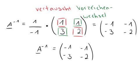 Inverse Matrix Einfach Berechnen Schritt Für Schritt