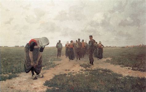 Walter Macewen 1860 1943 Teruggekeerd Van Het Werk Ca 1885 Hattem