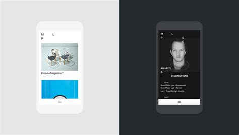 Mathieu Levesque Website On Behance